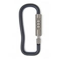 Brinks Hardened Steel Combination Carabiner Lock, 5 1/2 inch - Walmart.com
