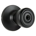 Brinks Interior Locking Privacy Tulip Style Doorknob, Matte Black Finish - Walmart.com