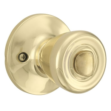 Brinks Interior Locking Privacy Classic Ball Style Doorknob, Satin ...