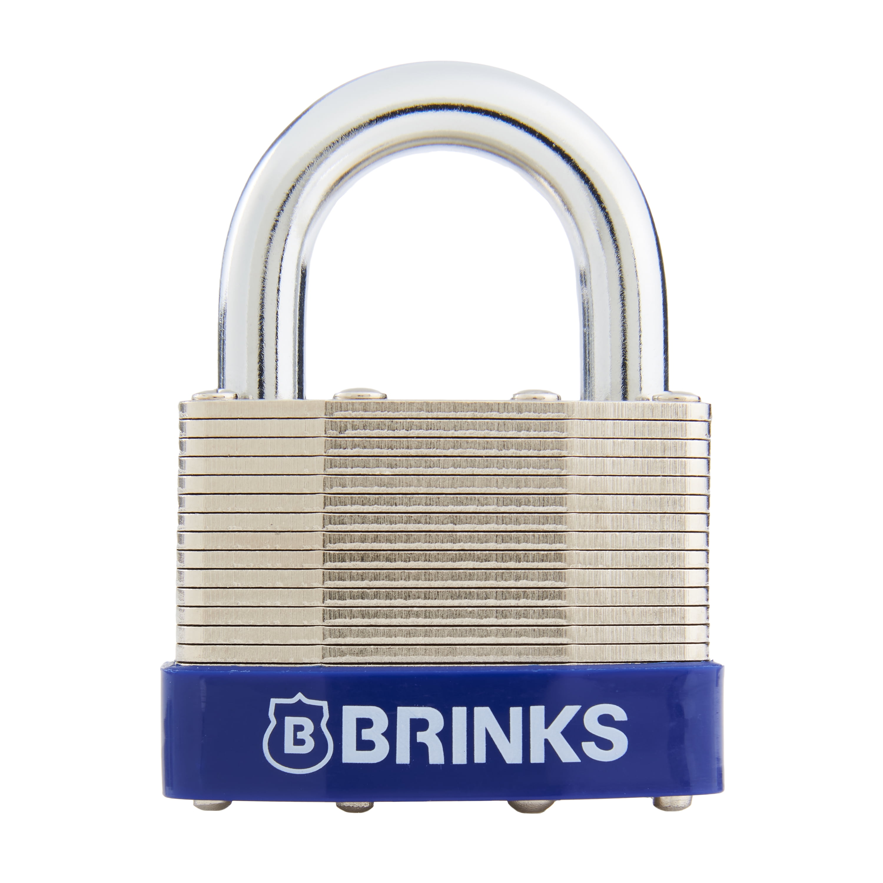 Brinks Laminated Steel Resettable Padlock 44mm Body with 7/8 inch ...