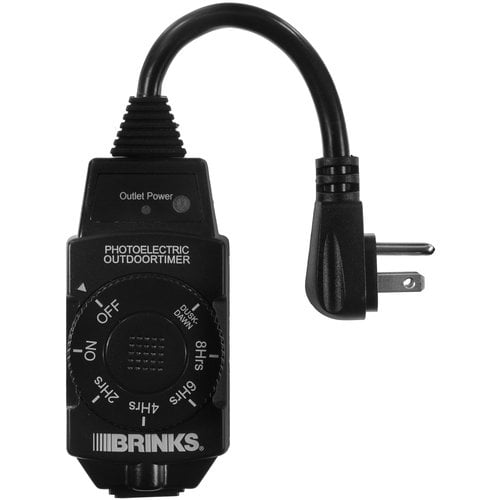 Brinks Outdoor Dusk To Dawn Timer - Walmart.com