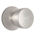 Brinks Passage Hall/Closet Classic Bell Style Doorknob, Satin Nickel ...