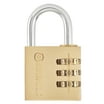 Brinks Solid Brass 40mm Keyed Padlock with 7/8in Shackle - Walmart.com
