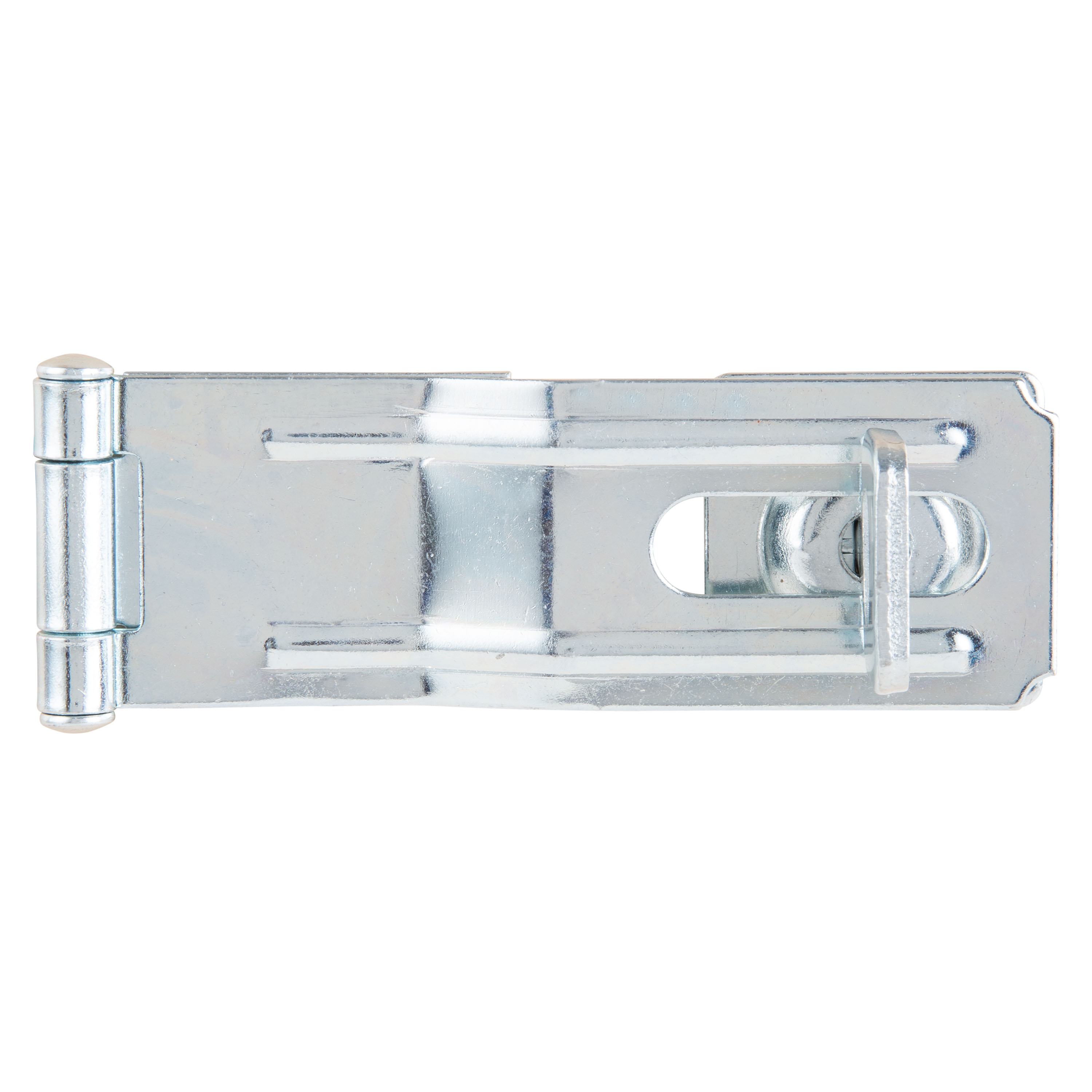 National Hardware Brass-Plated Steel 1-3/4 in. L Safety Hasp 1 ...