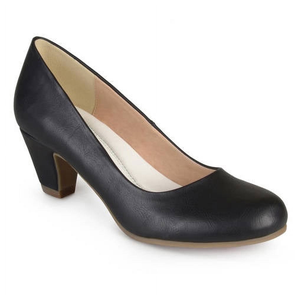 Brinley Co. Women's Round Toe Comfort Fit Classic Pumps - Walmart.com