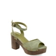 Brinley Co. Womens Lightweight Ankle Strap Clog - Walmart.com