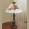 Brinley Floral Table Lamp Bronze - Walmart.com