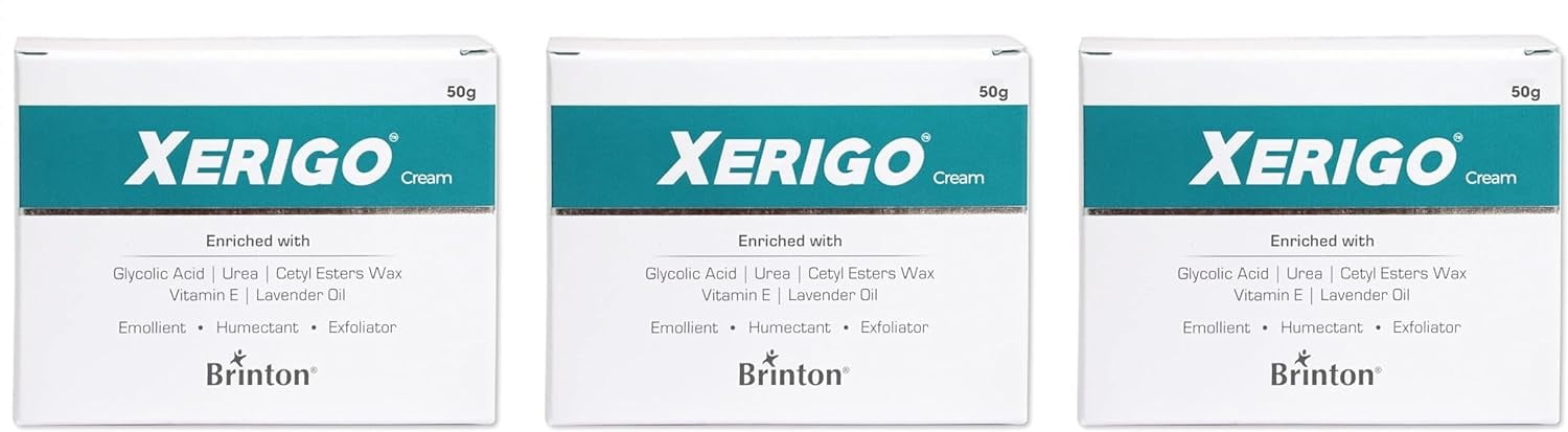 Brinton Xerigo Intense Skin Moisturizing Cream with Exfoliating ...
