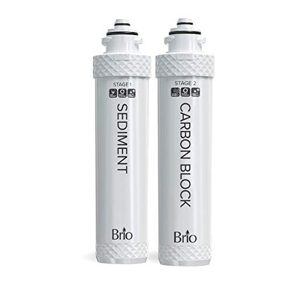 Brio 2-Stage Water Filter Replacement Kit for Models with UVF2 Piece ...