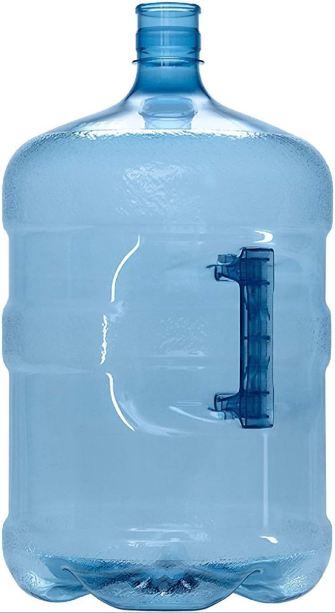 Brio 5 Gallon B.P.A. Free Plastic Crown Cap, Refillable Empty Jugs ...