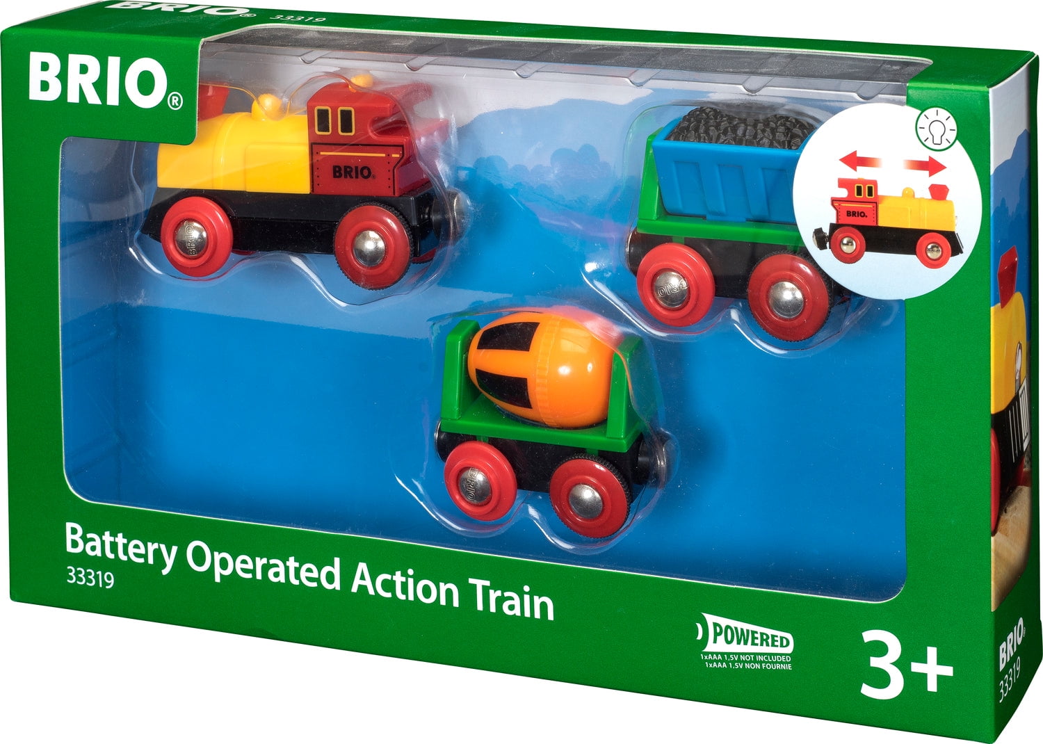 Ravensburger Brio Battery Operated Action Train, Motorized Toy, Kids ...