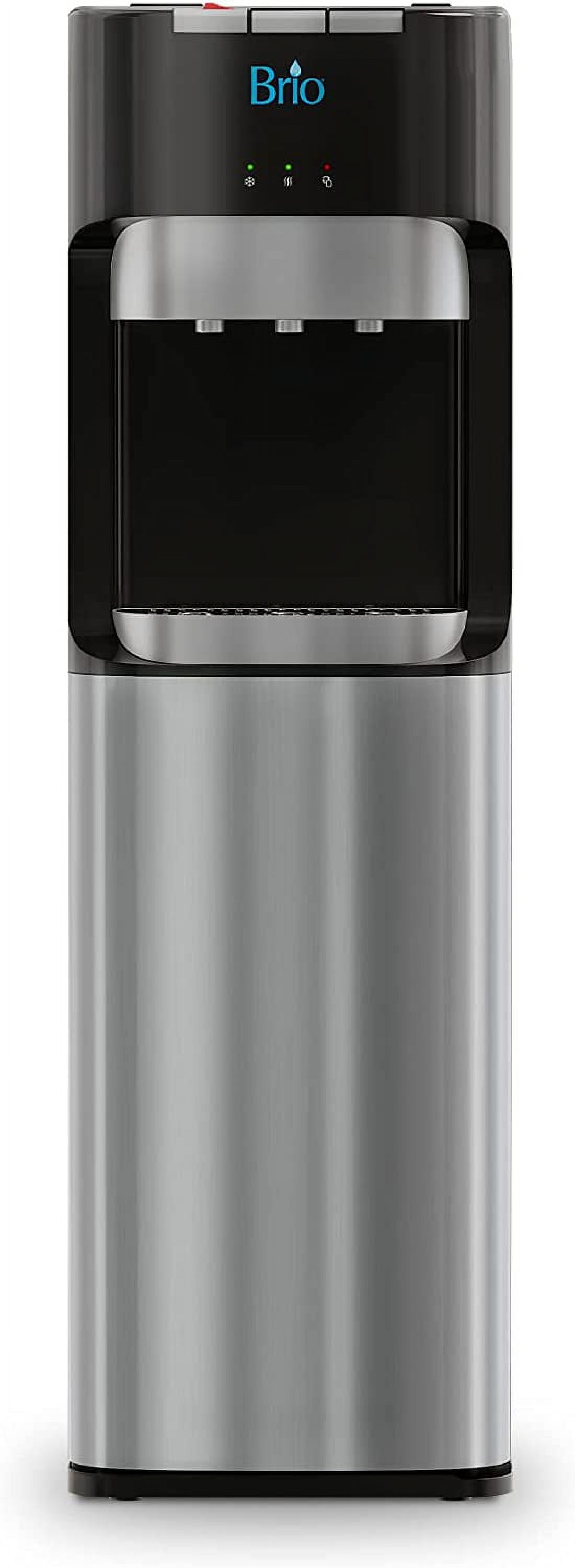 Brio Bottom Loading Water Cooler Dispenser for 5 Gallon Bottles - 3 ...
