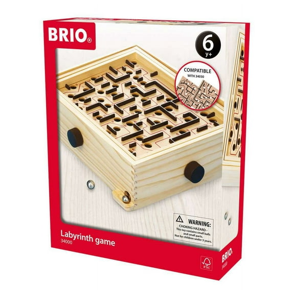 Free Shipping! BRIO Labyrinth Game BRIO Tabletop - Walmart.com ...