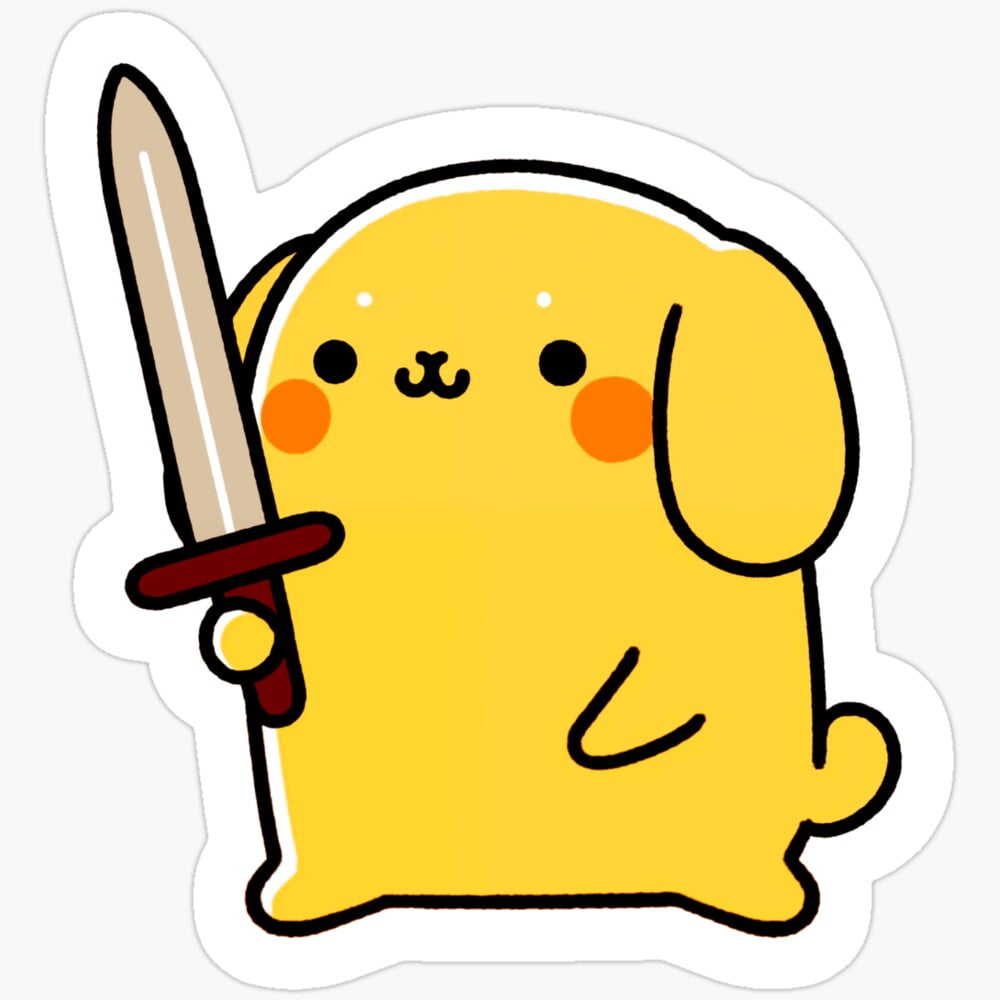 Brio Swordtail - En Garde, Knave!! Sticker Phone Decal Water Bottle ...