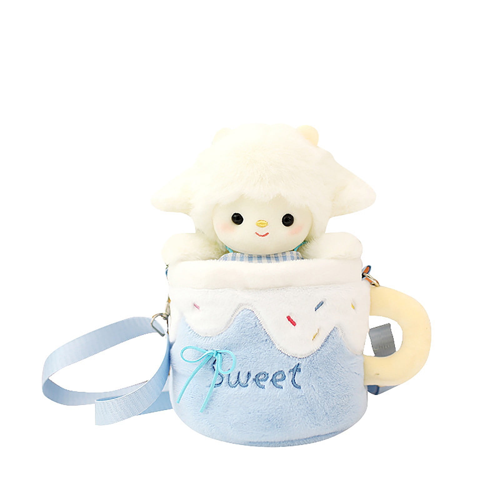 BrioBunch 10" Sweet Little Lamb Stuffed Animal Plush Toys, Little Lamb ...