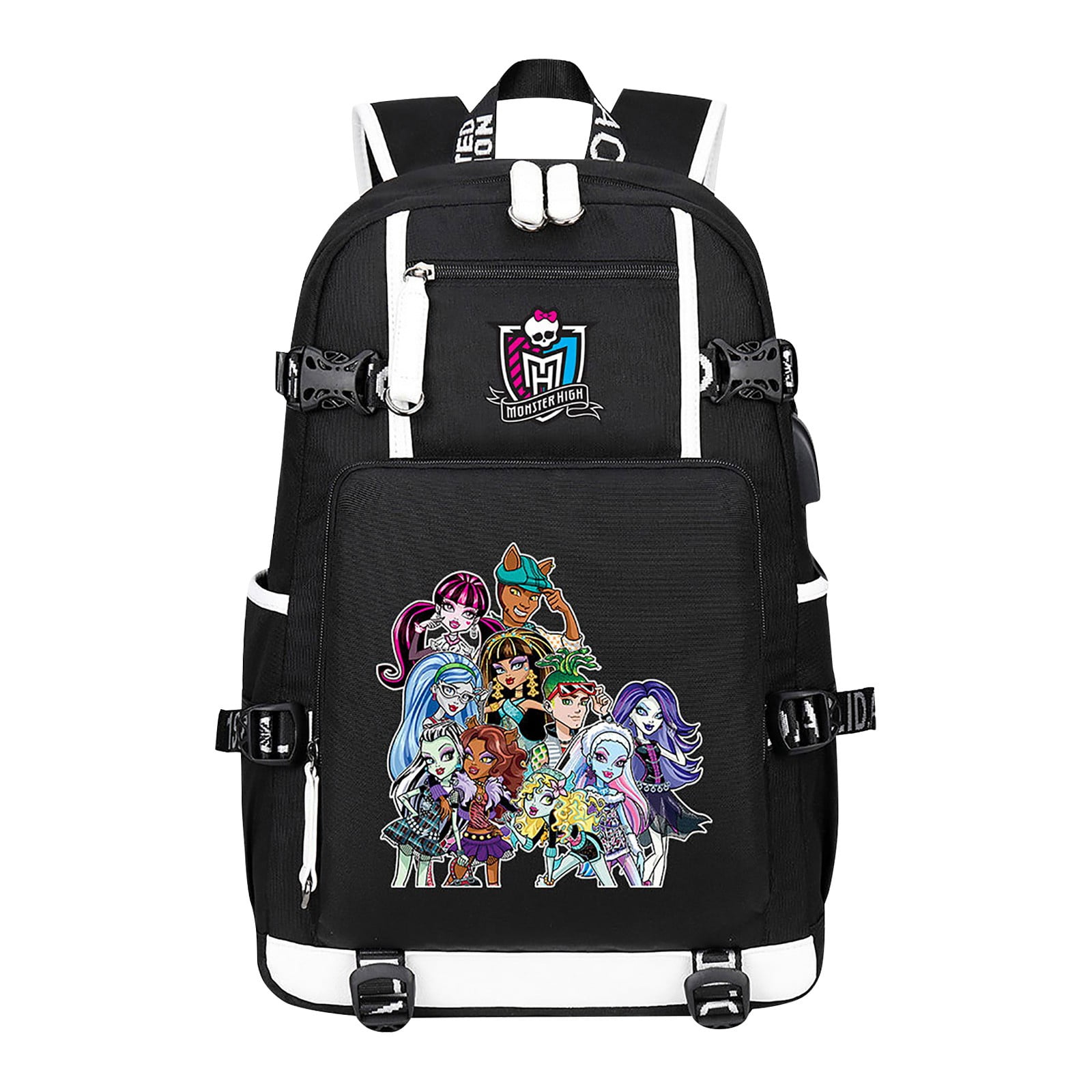 BrioBunch 2025 NEW 15.7" Monster School Backpack, Cute Cartoon Backpack ...