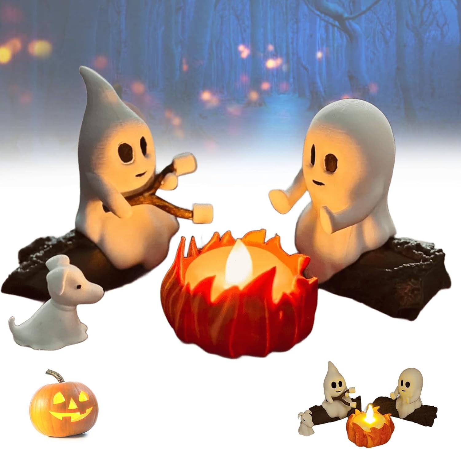 BrioBunch 2025New Ghost Campfire Gathering, Fireside Ghosts with Ghost ...