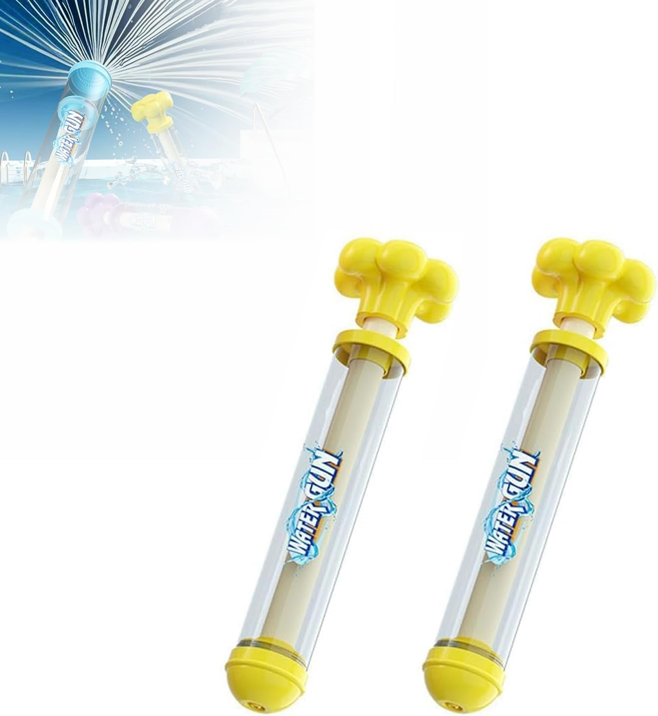 BrioBunch, 2PCS Firework Water Guns for Pool Parties, Romantic ...