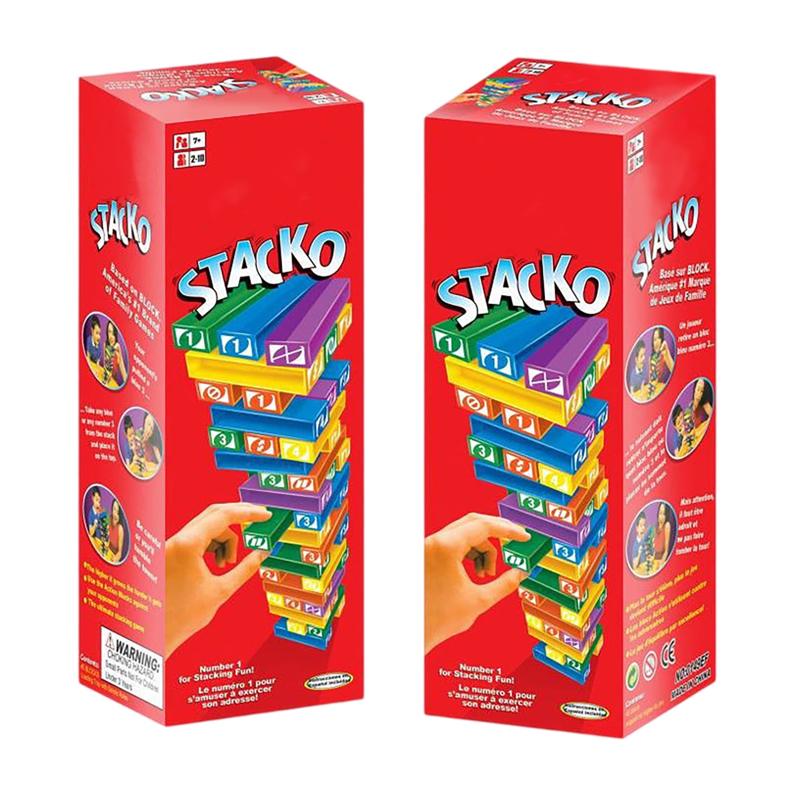 BrioBunch Blocks Stacking Game UN0 Stacko Game for Family Night, 45 ...