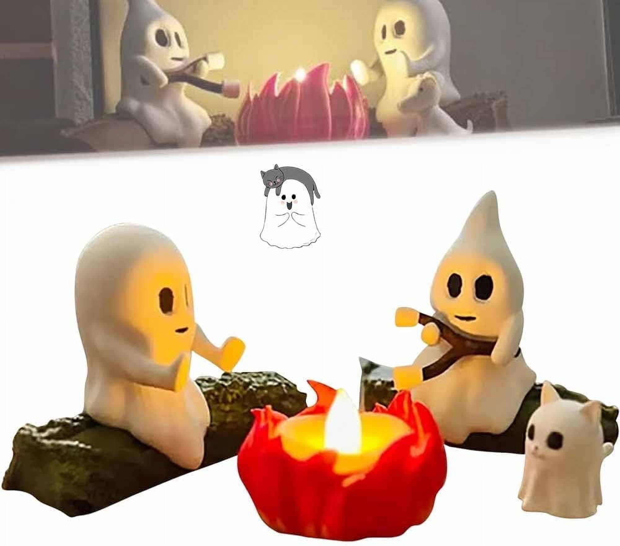 BrioBunch Ghost Campfire Gathering, Ghost Campfire Flickering ...