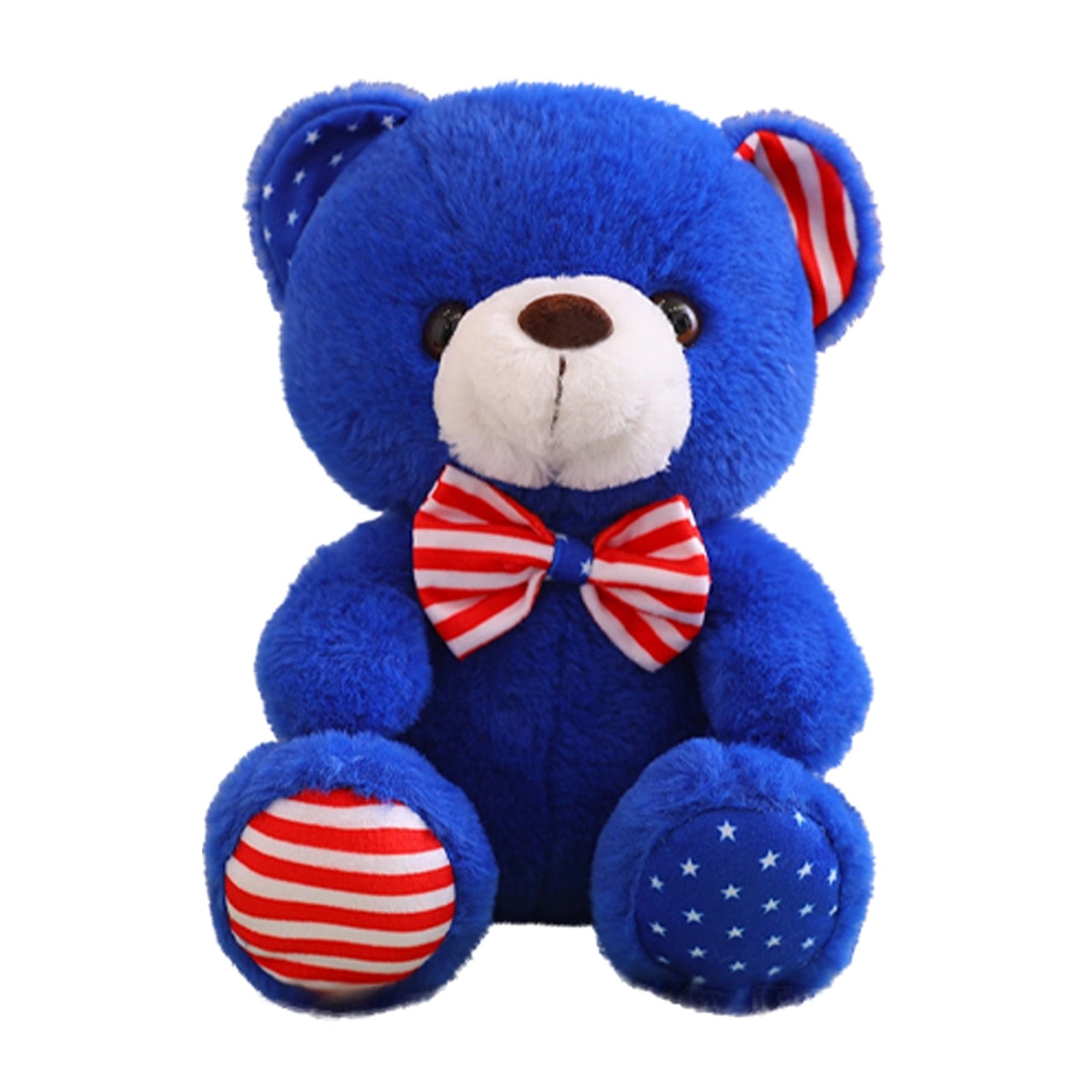 BrioBunch Independence Day 10" American Animals Teddy bear Striped ...