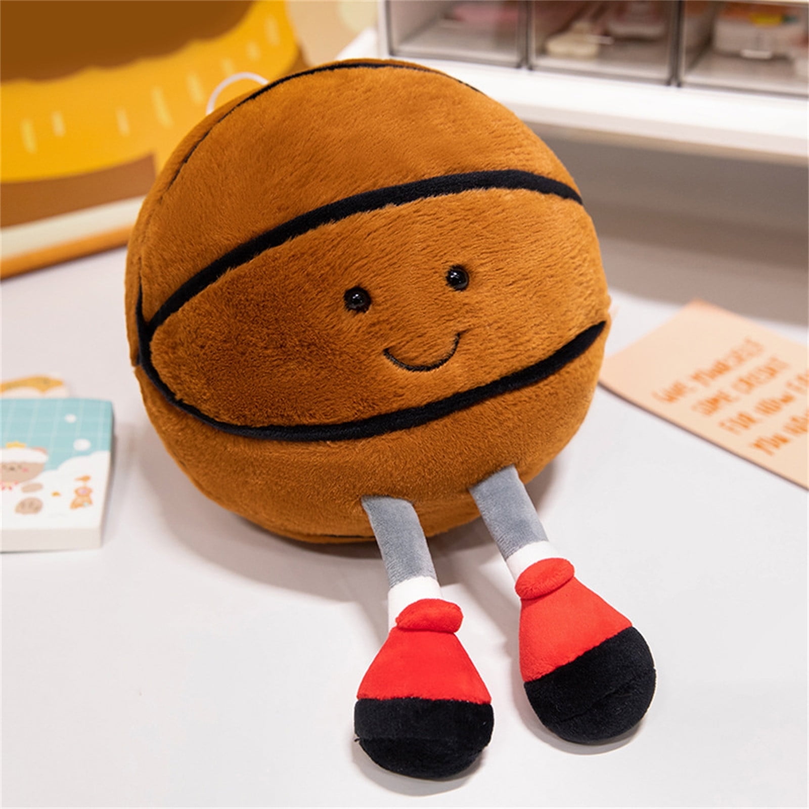 BrioBunch 11.7" Amuseables Sports Basketball Plush Toys, Interesting ...