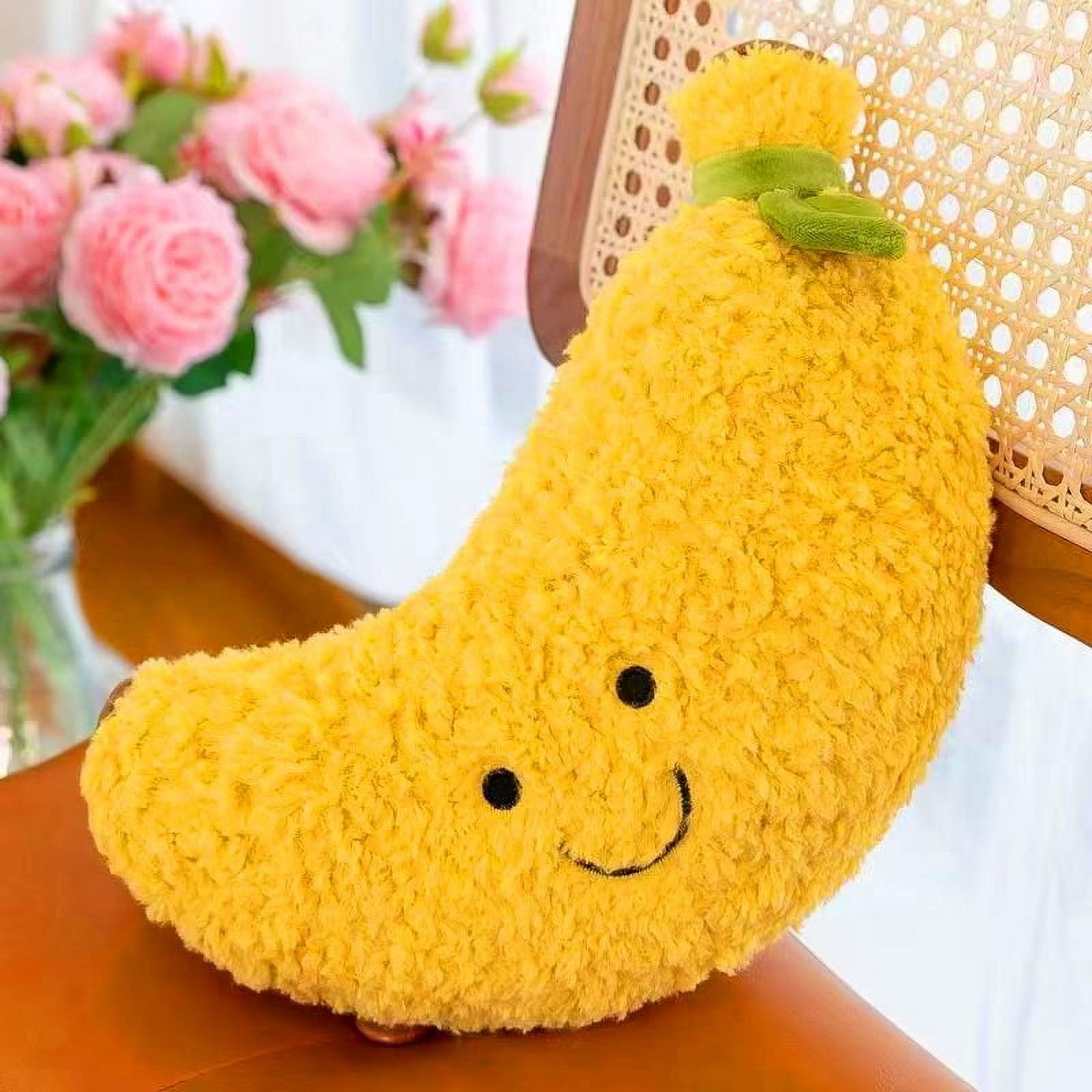 BrioBunch Jellycat Amuseables Banana Plush Toys, 7.8" Jellycat An Fun Fruit Series Stuffed Toys ...