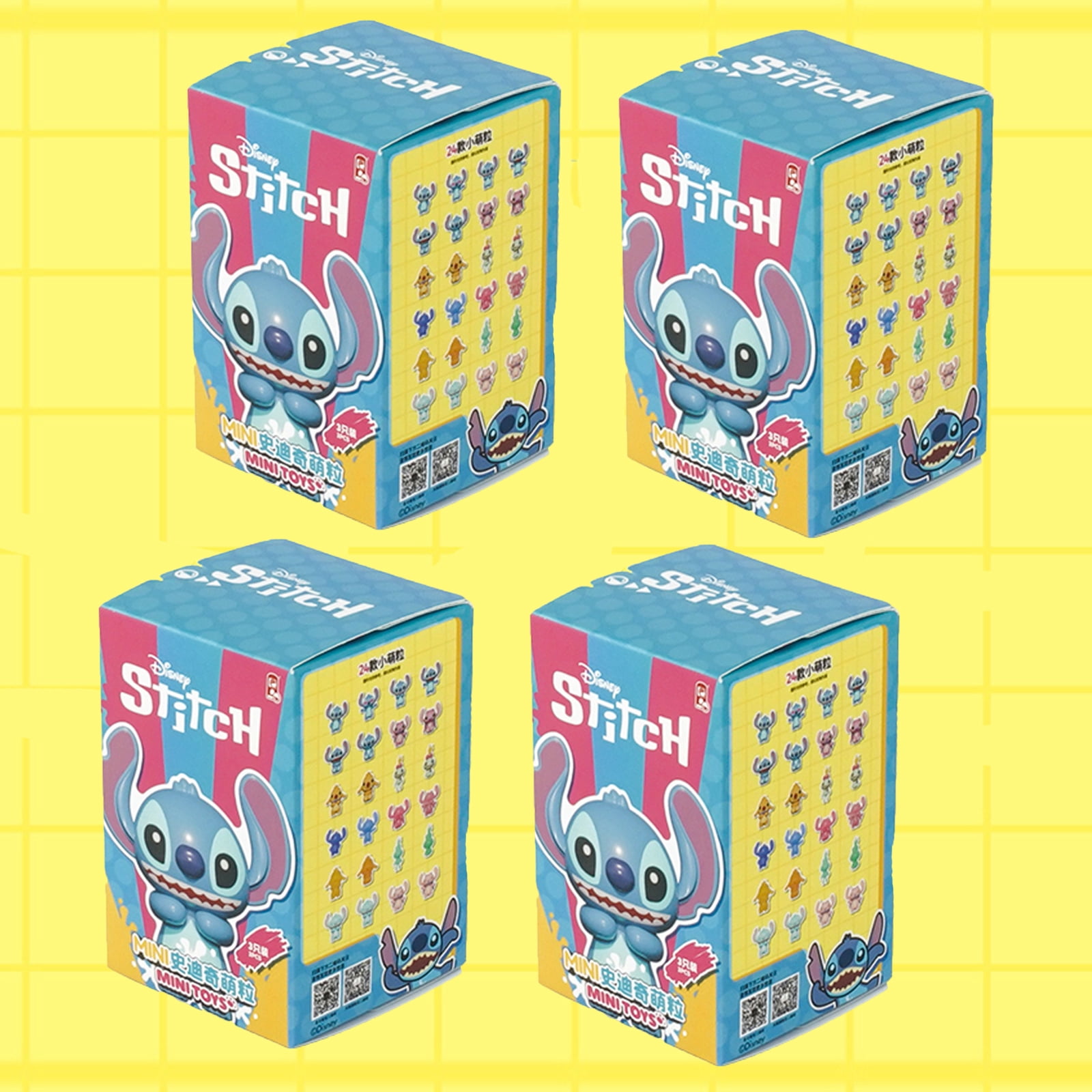 BrioBunch Stitch Mengli Series Blind Box, There Are Three Mini Figures ...