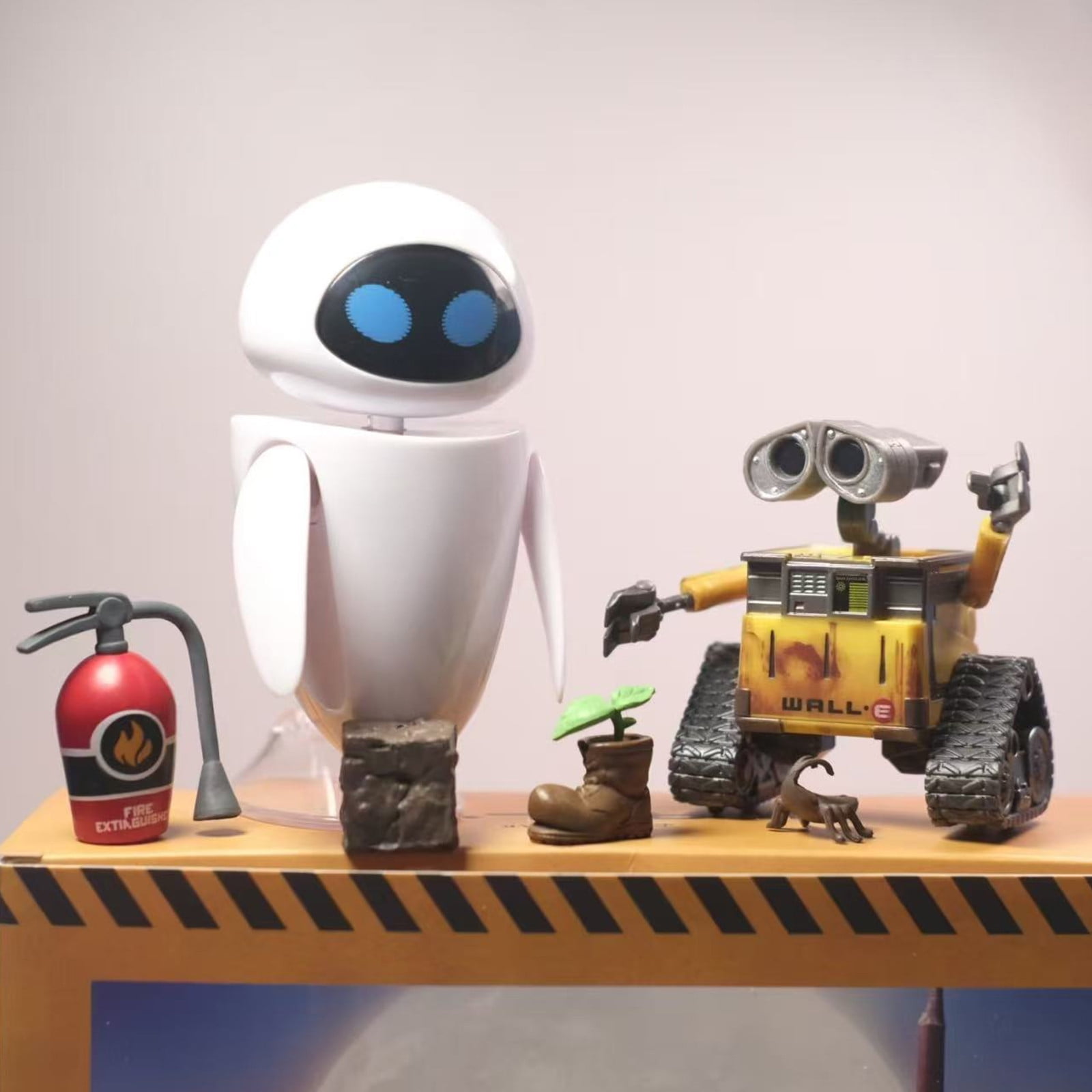 BrioBunch WALL-E 7 Inch 2PC WALL-E & EVE Cute Action Figure Toys, WALL ...