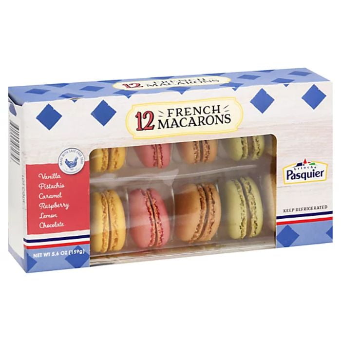 Brioche Pasquier Macarons Fresh Assrtd 12p 5.6 Oz - Pack Of 12 - Walmart.com