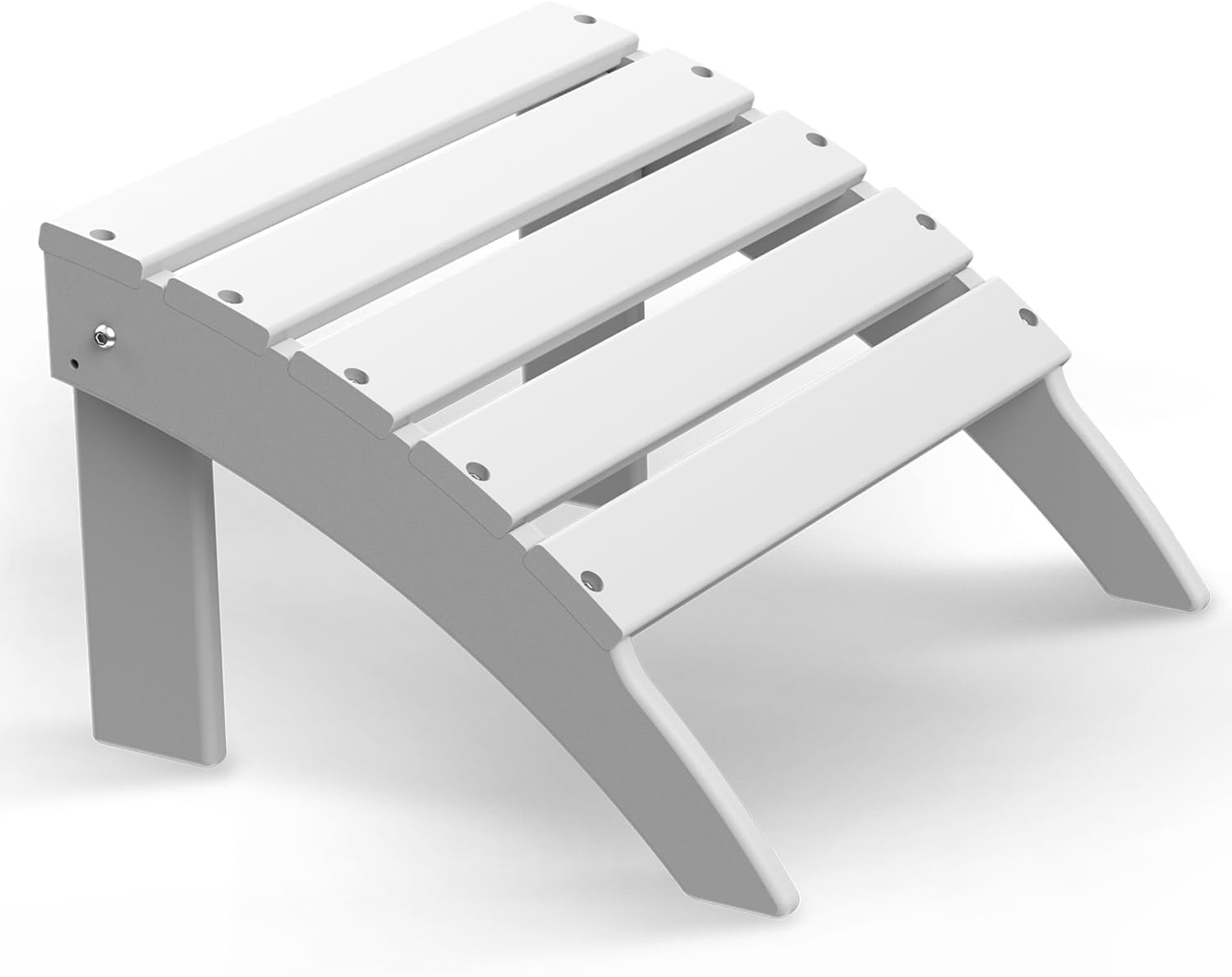 Briopaws Folding Adirondack Ottoman, HDPE Weather Resistant Adirondack ...