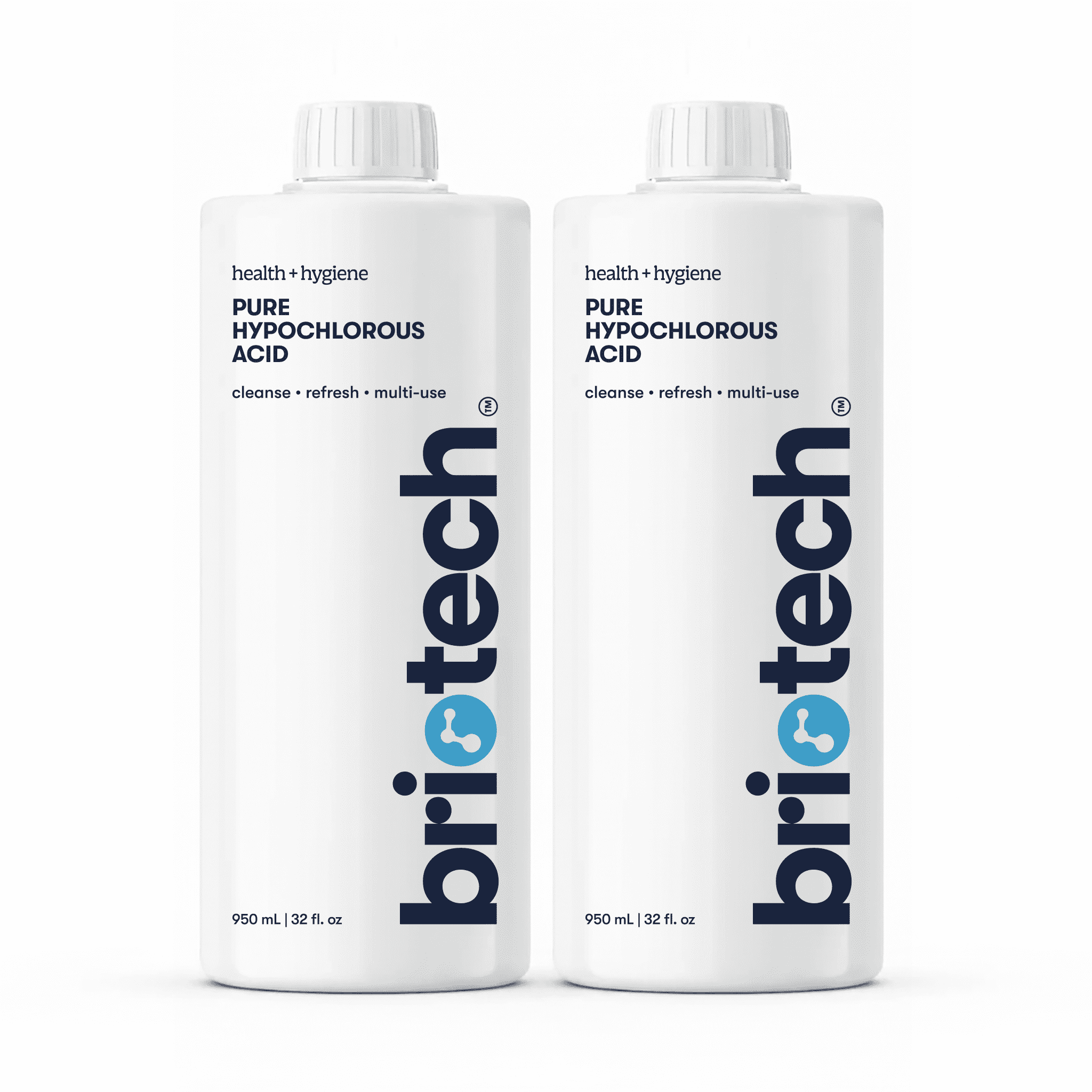 Briotech Pure Hypochlorous, Premium HOCl, Multi-Purpose Solution, 32 fl ...