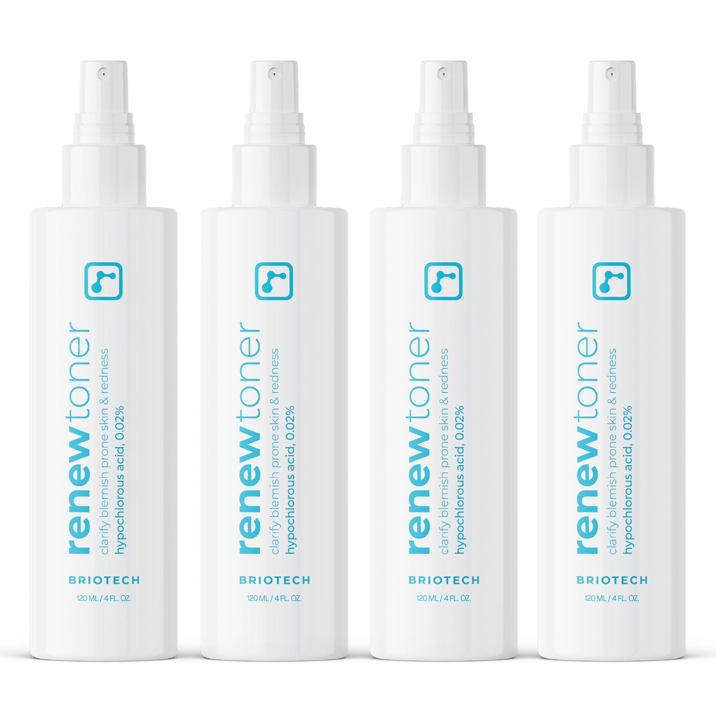Briotech Skin Renew Toner, Clinically Tested Hypochlorous Acid Spray, 4 ...