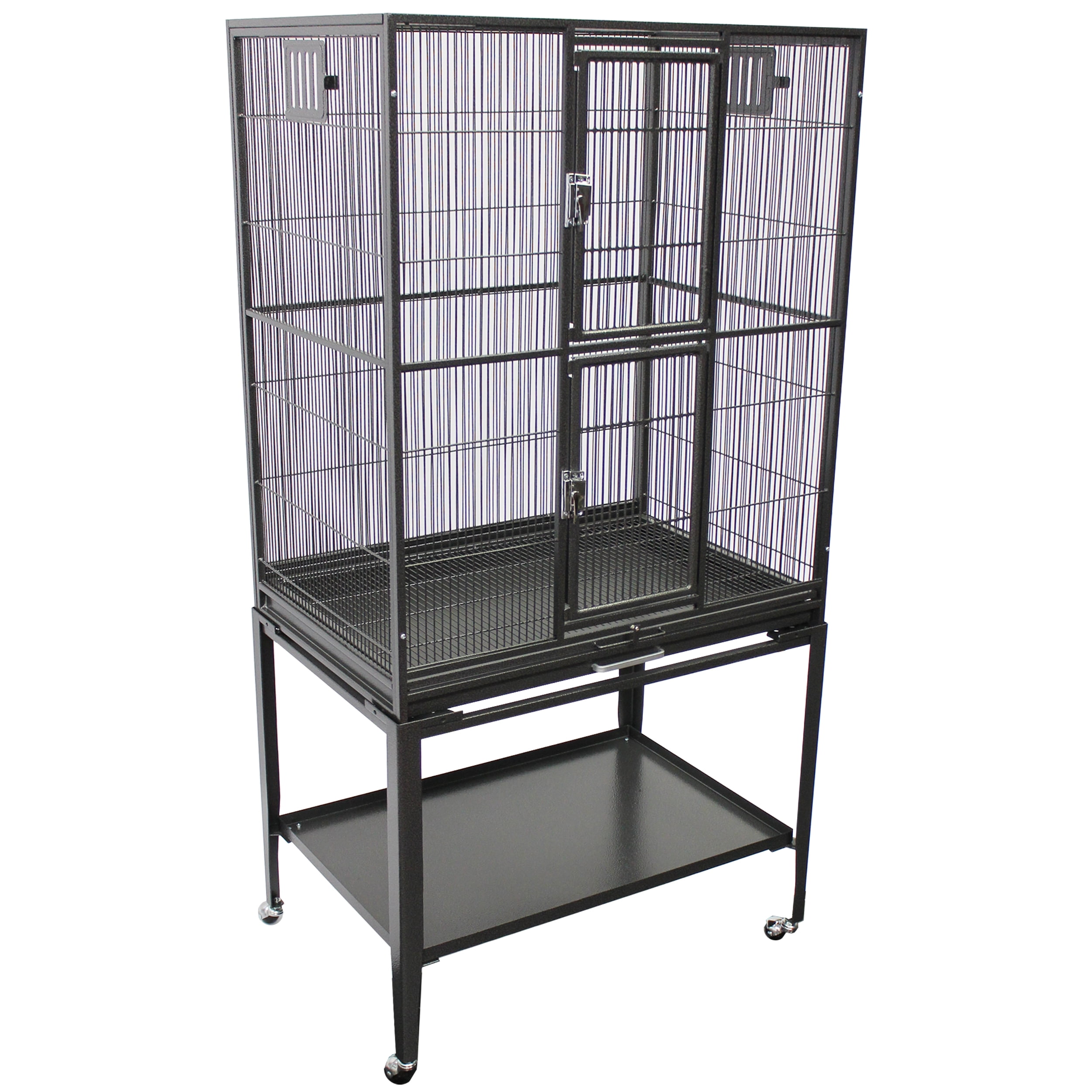 Brisbane Cage (Black) - Large Spacious Durable Metal Cage - for Sugar ...
