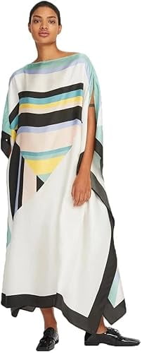 Brisha Creation_ Indian Soft silk crepe Kaftan,Maxi Dress,Beach Cover ...