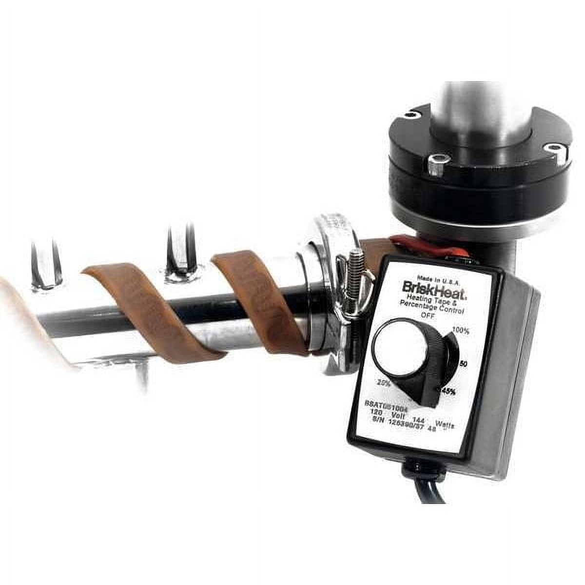 Briskheat Heating Tape with Controller, 0-450degF, 720W - Walmart ...