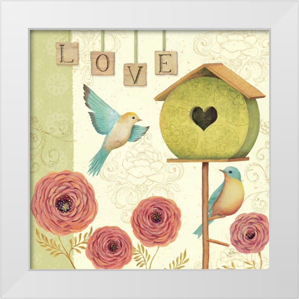 Brissonnet, Daphne 15x15 White Modern Wood Framed Museum Art Print ...