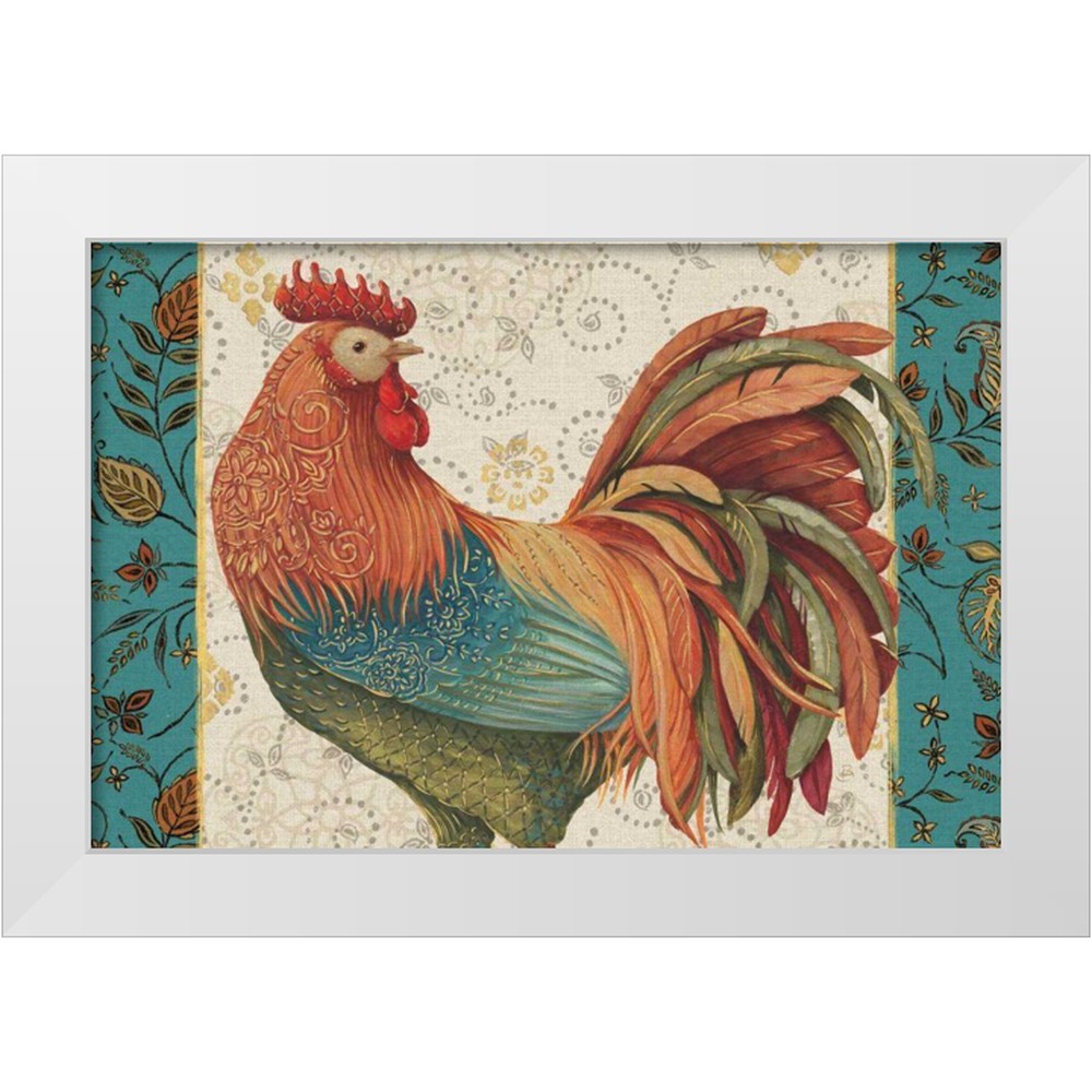 Brissonnet, Daphne 18x13 White Modern Wood Framed Museum Art Print ...