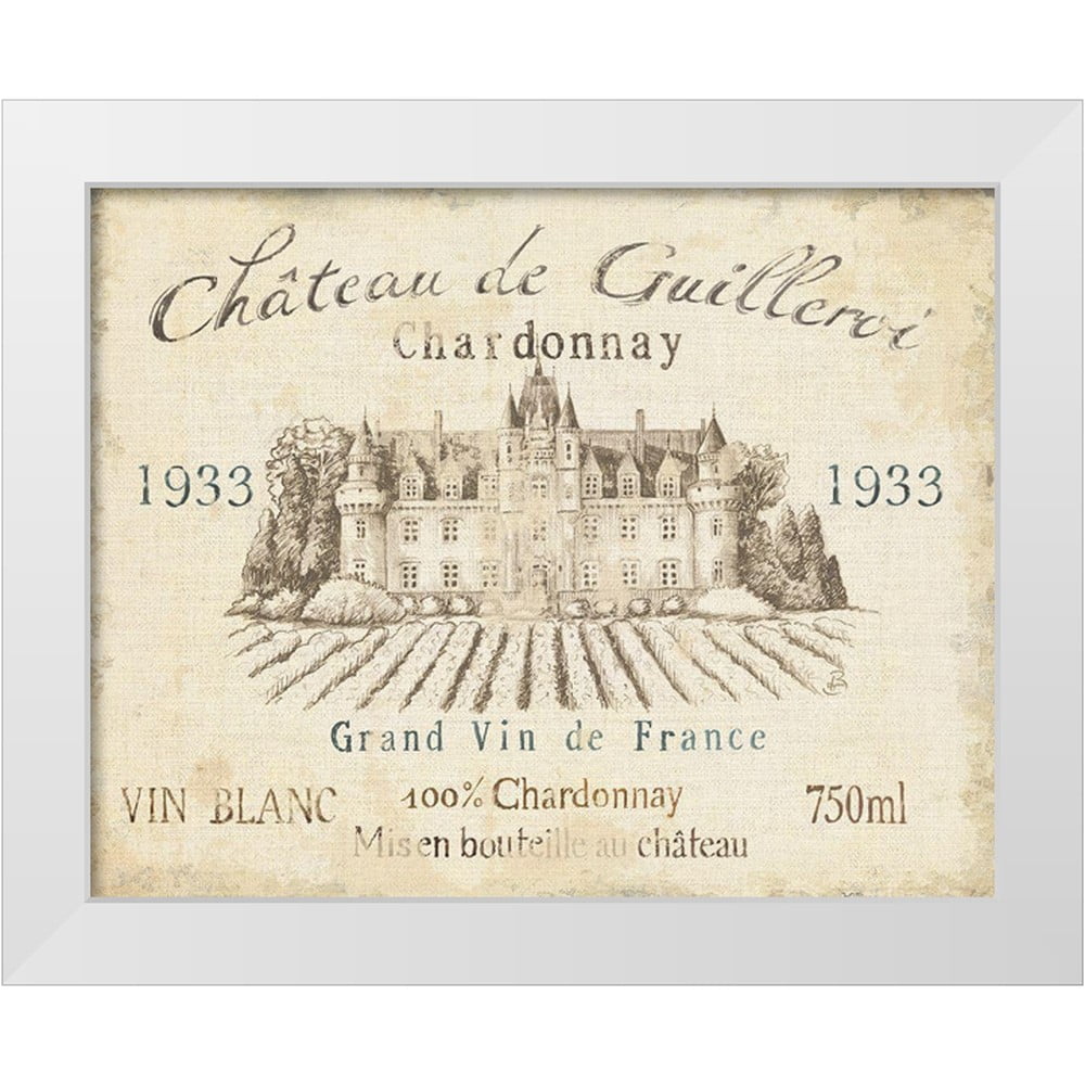 Brissonnet, Daphne 24x20 White Modern Wood Framed Museum Art Print ...