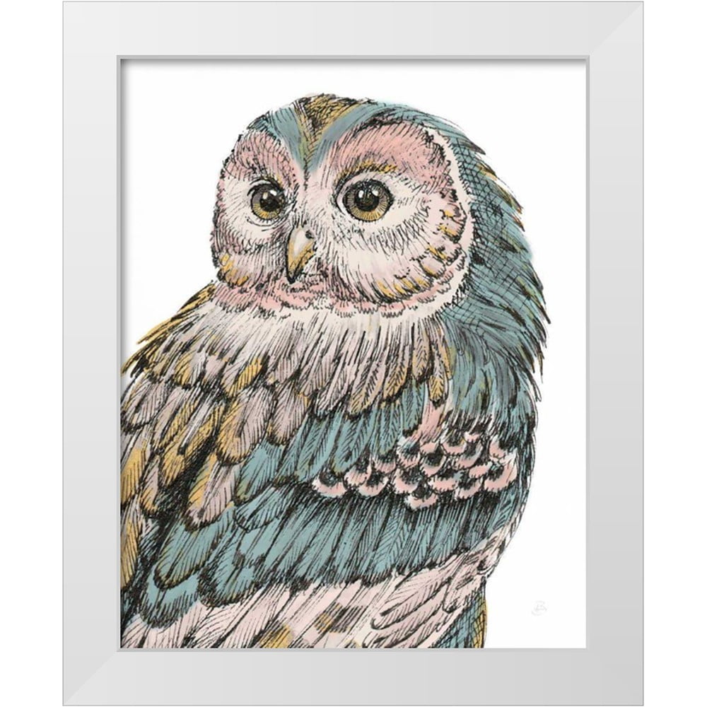 Brissonnet, Daphne 26x32 White Modern Wood Framed Museum Art Print ...
