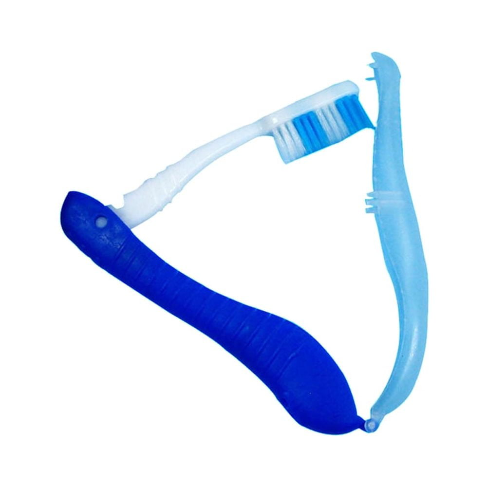 Bristle Folding Travel Toothbrush Portable Hiking Toothbrush Camping ...