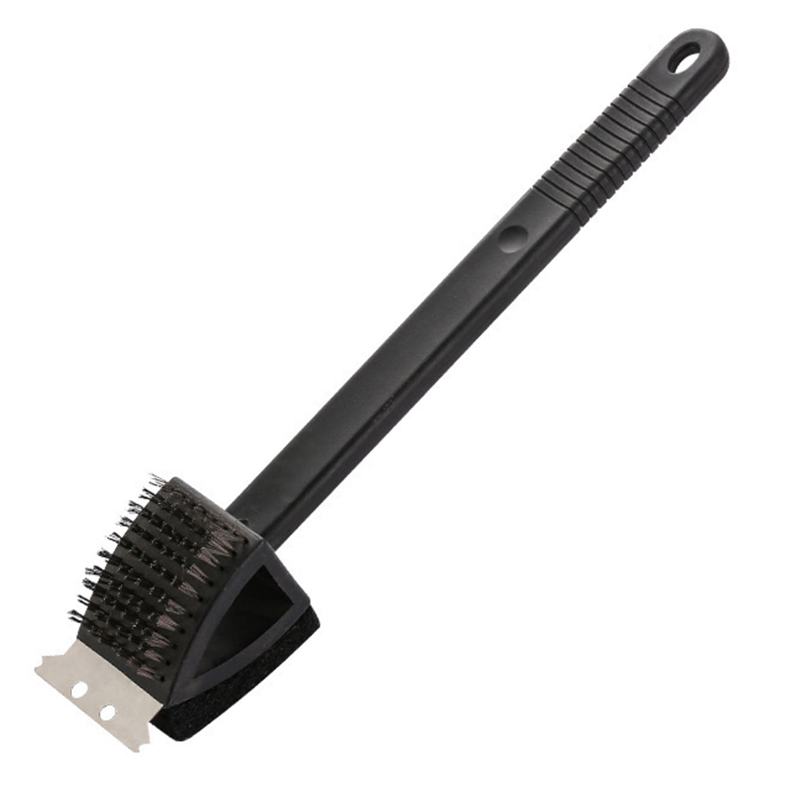 Bristle Free Grill Brush with Steam Stainless Steel Scraper Multi ...