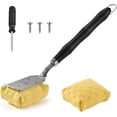 Bristle Free Steam Cleaning Grill Brush,1 Replaceable Head for Any ...