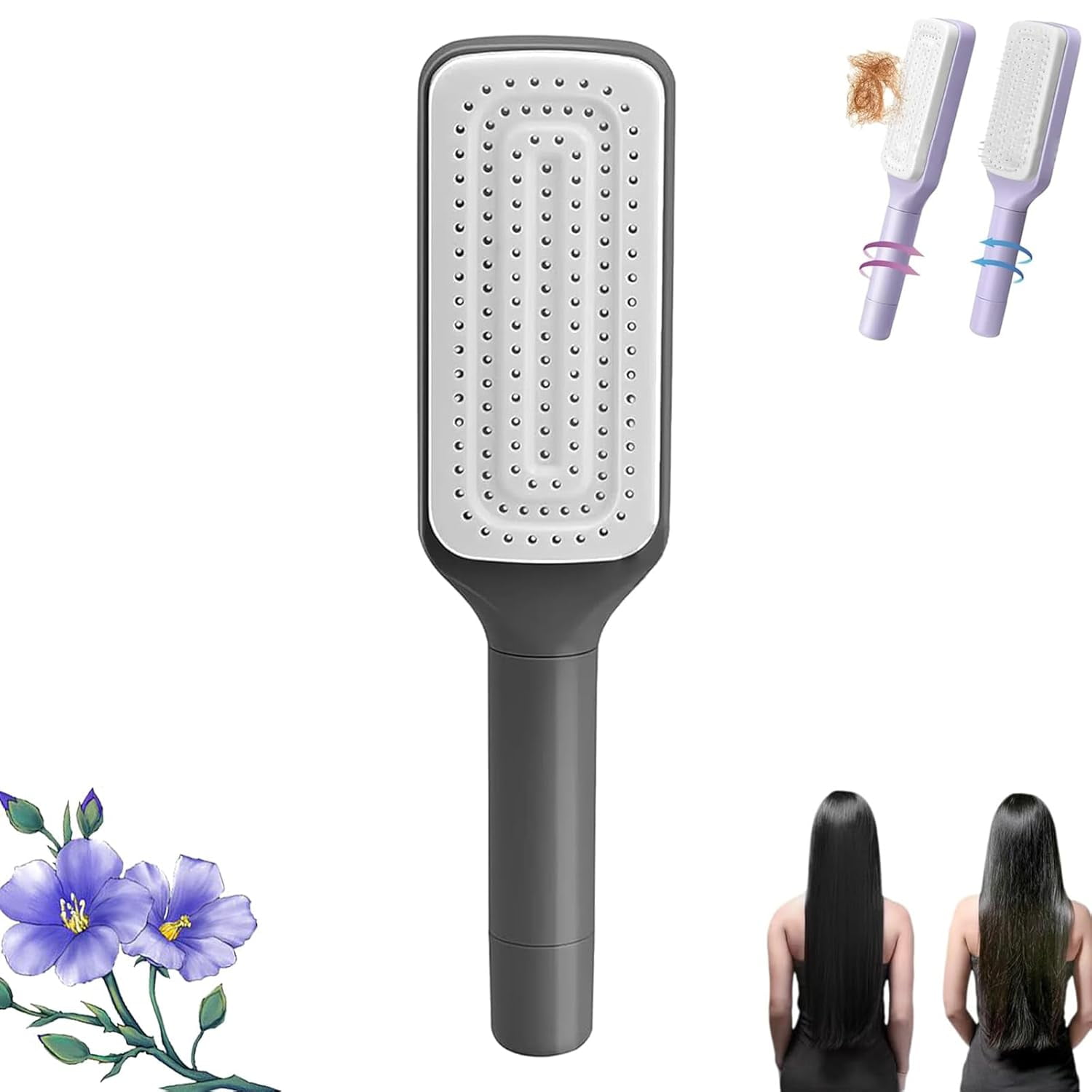 Bristleflex, Ristleflex Brush, Bristleflex Hair Brush, Bristle Flex Hair Brush, Rotate Lifting ...