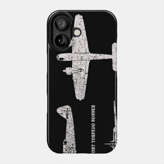 Bristol Beaufort Torpedo Bomber WWII Case for iPhone 11,12,13,14,15,16 ...