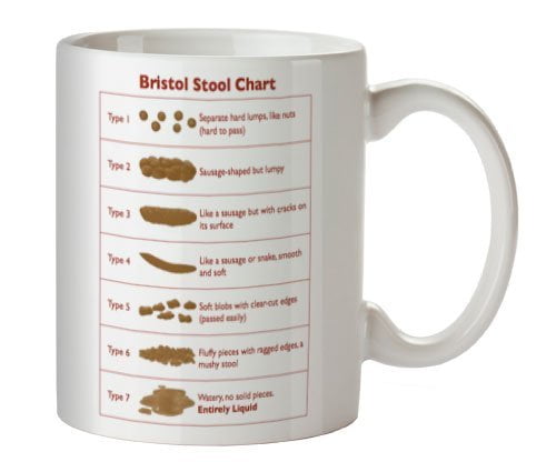 Bristol Stool Chart - Mug Cup - Ideal for Nurses and Medical Students ...