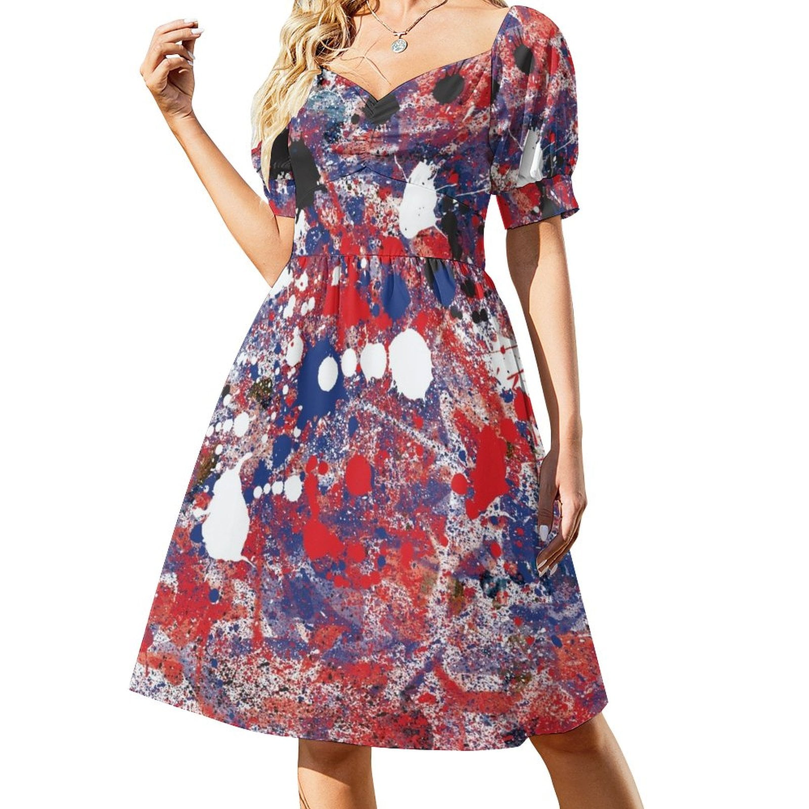 Brit Splat - British Work Limited Edition Designs Sleeveless Dress ...