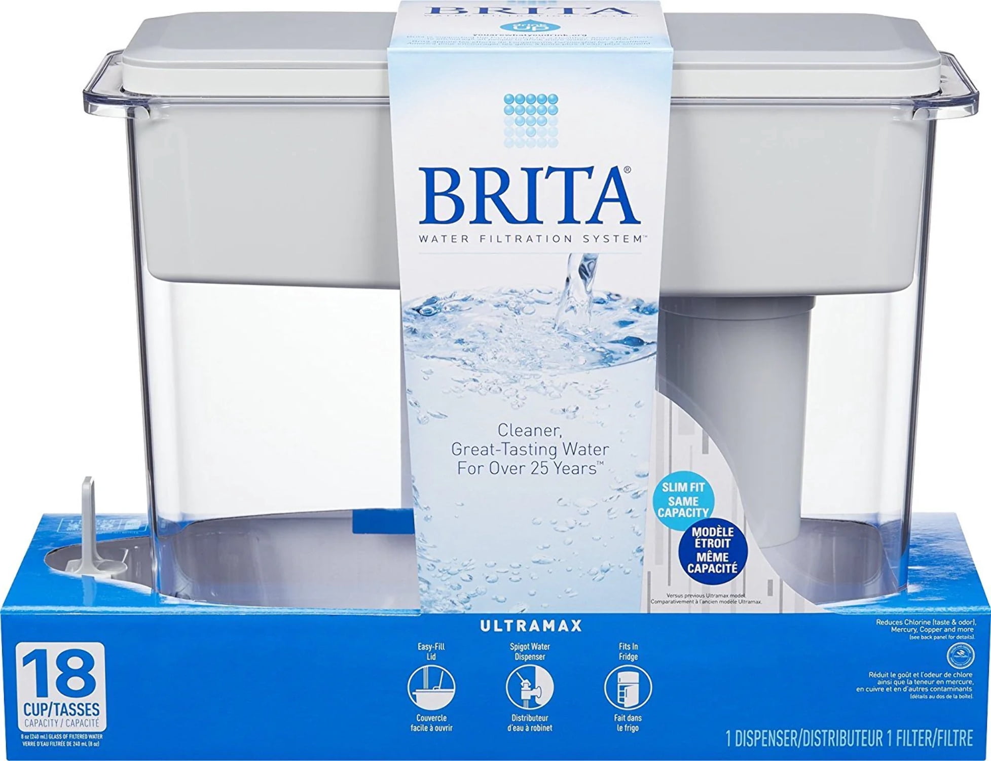 Brita 35034 Ultramax Water Dispenser, 18-Cup Capacity - Walmart.com