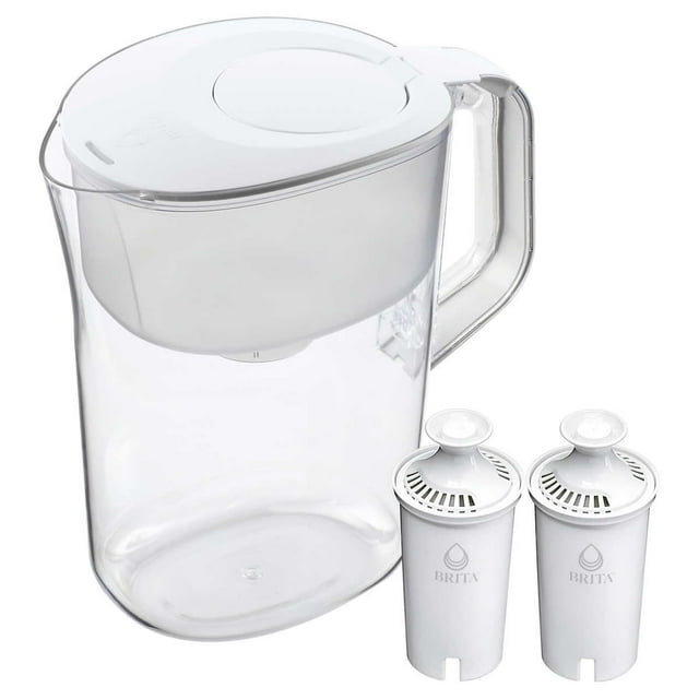 Brita Champlain Standard Drinking Water Purifier, Large 10 Cup Pitcher ...