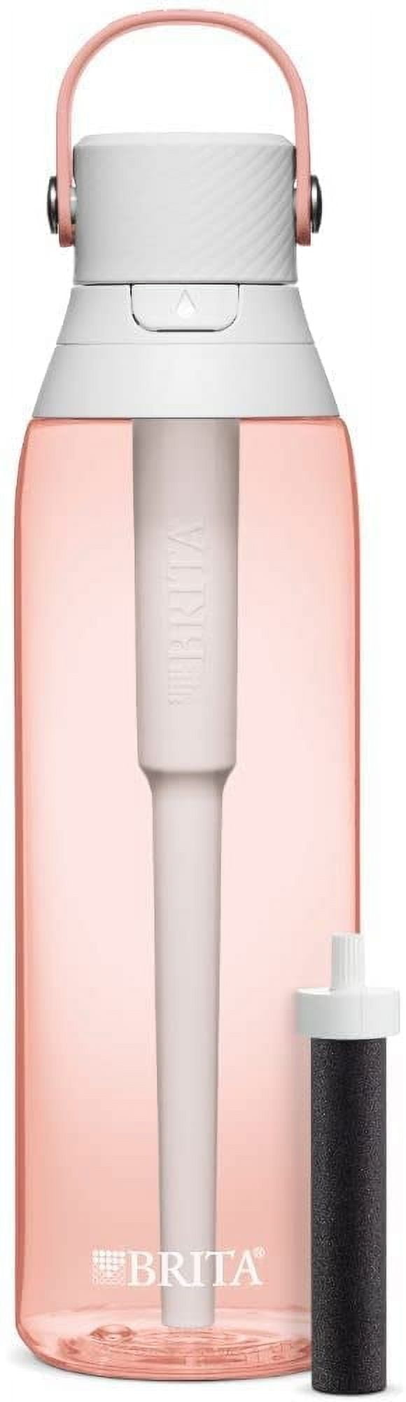 Brita Hard-Sided Plastic Premium Filtering Water Bottle, BPA-Free ...